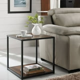 Ameriwood Home Canton Accent Table with Metal Frame, Cherry - Walmart.com
