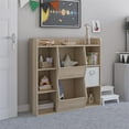 Ameriwood Home Charli Kids Large Toy Storage Bookcase, Blonde Oak ...