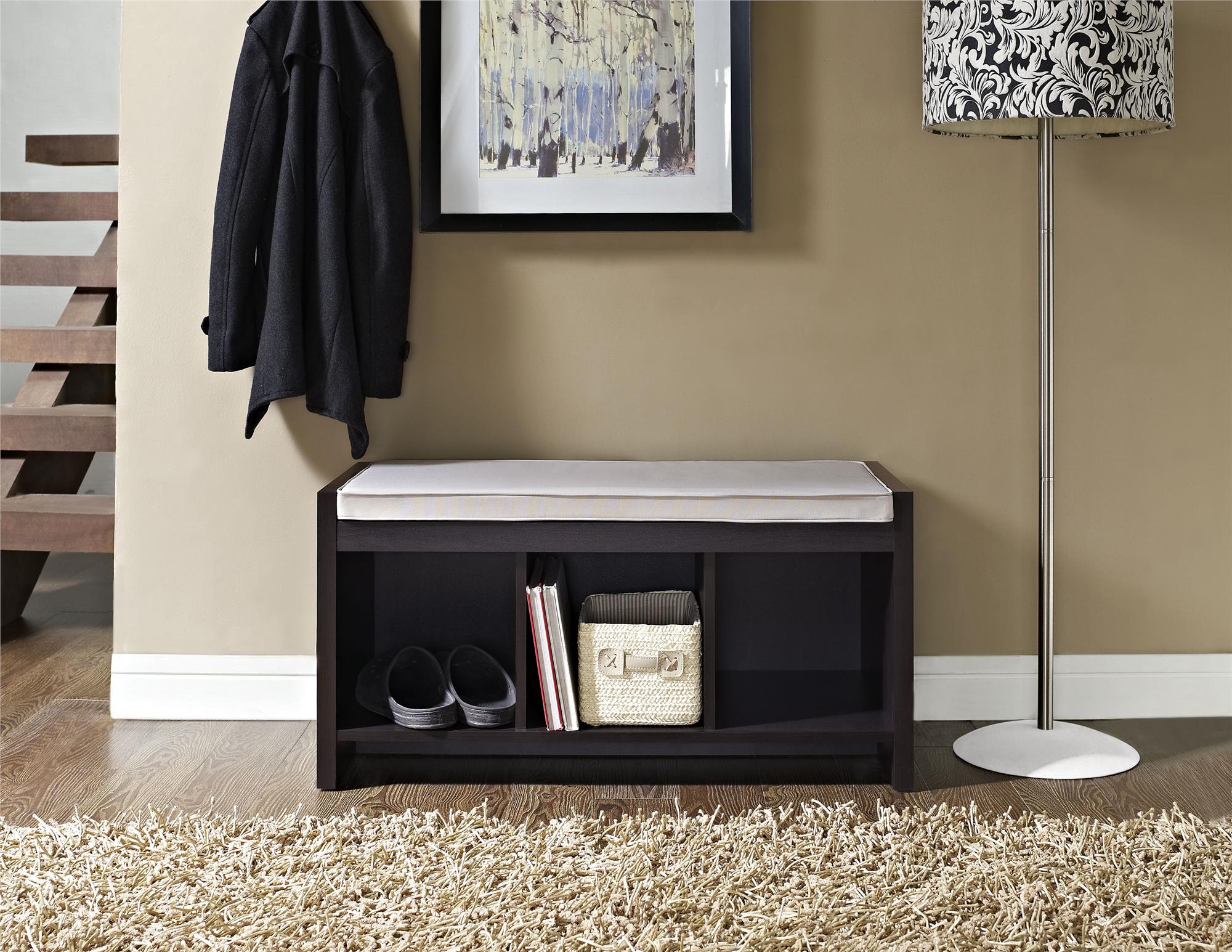 Better Homes & Gardens Maddox Bench, Espresso - Walmart.com