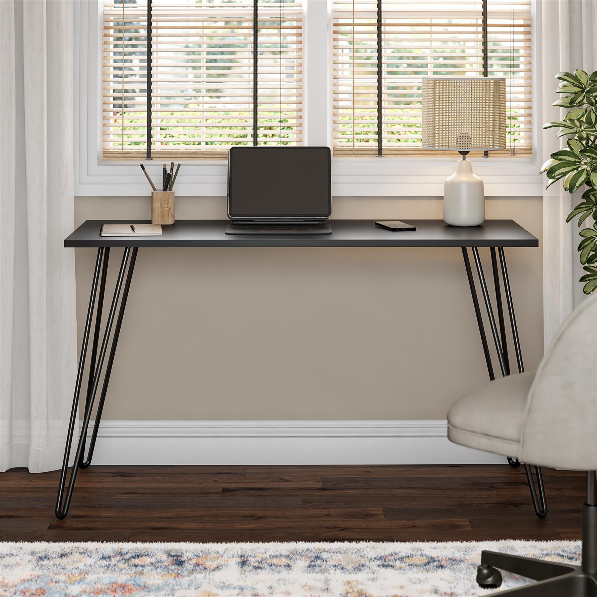 Ameriwood Home Owen Writing Desk, Black - Walmart.com