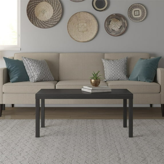 Ameriwood Home Parsons Coffee Table, Espresso - Walmart.com