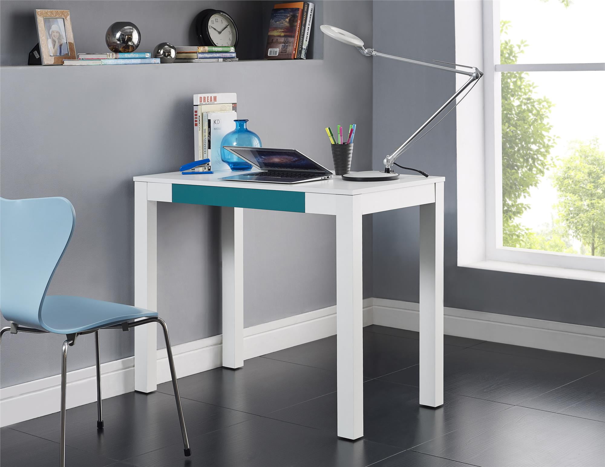 Ameriwood parsons desk white store