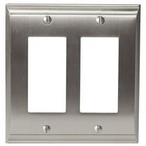 JR Products 14045 Black Single Switch Plate - Walmart.com