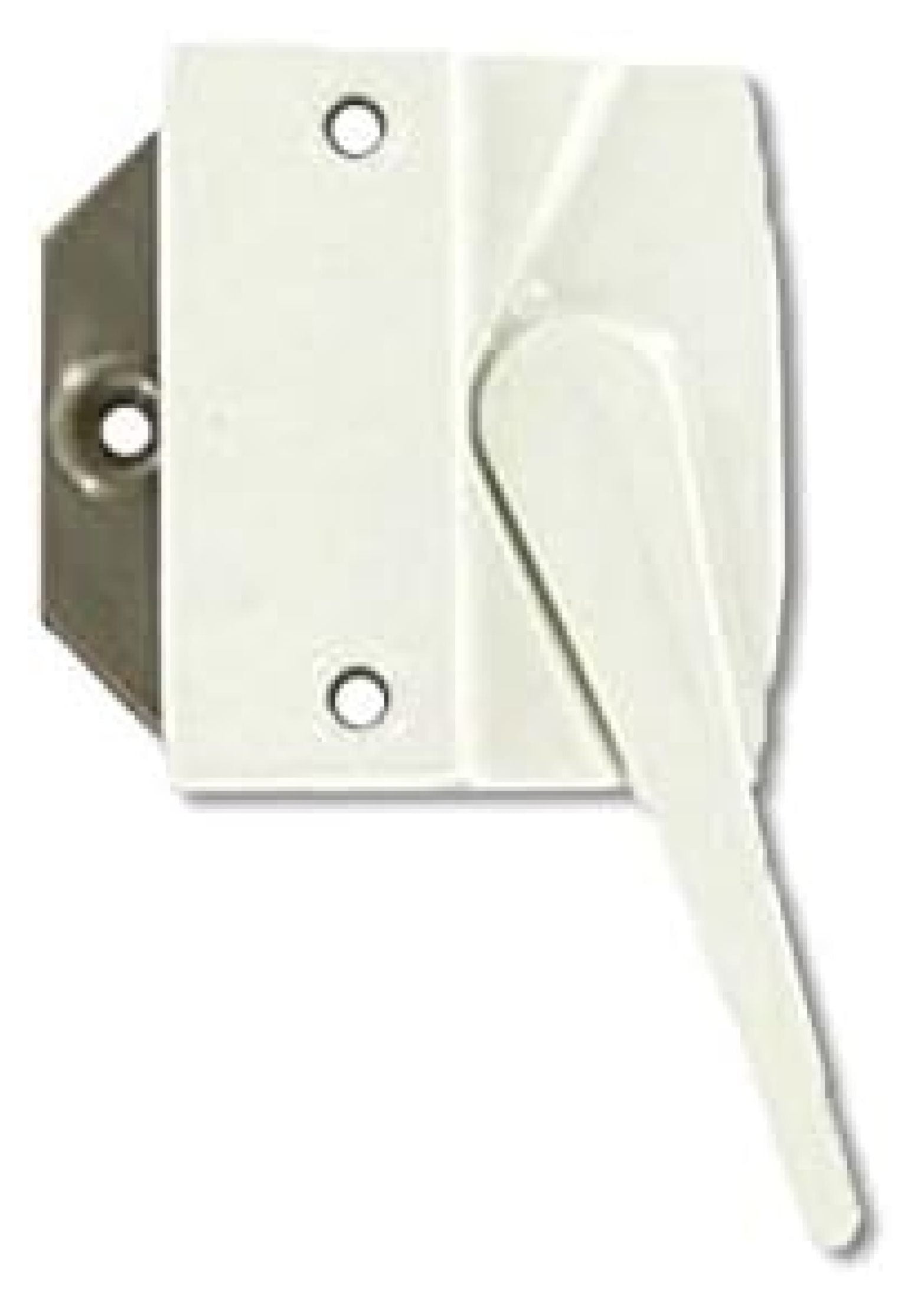 Amerock #7191-32 Sash Lock & Keeper - Right Hand, White - Replacement ...