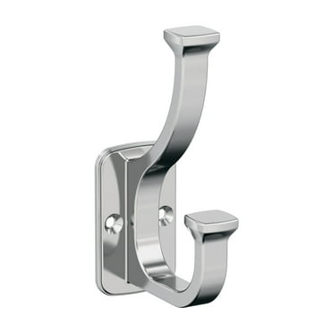 Moen MY8703CH Lindor Chrome double robe hook Chrome - Walmart.com