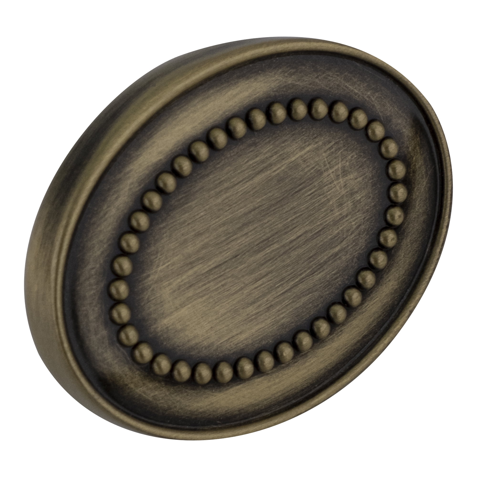 Amerock BP26133EB-XCP5 Opulence Traditional Long Oval Kitchen Cabinet Knob 1-3/8" Diameter ...