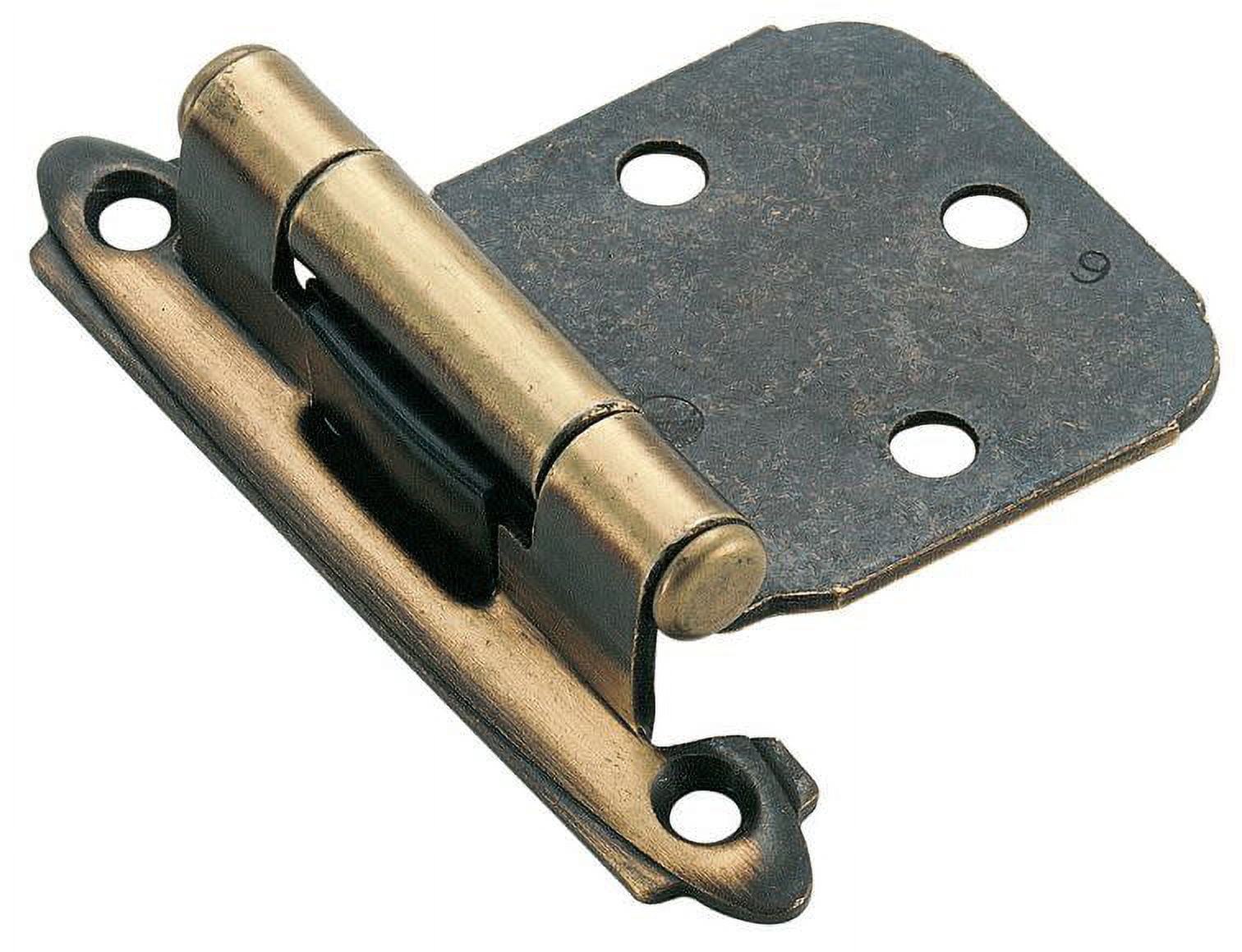 Amerock BP7629 Pair Of Variable Overlay Self-Closing Face Mount Hinges ...