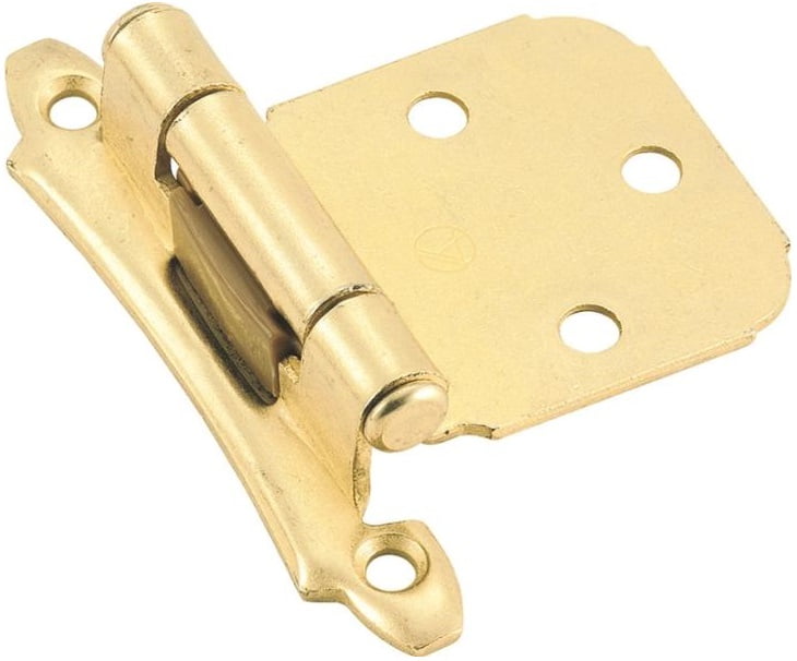 Amerock BP79293 Self-Closing Variable Overlay Cabinet Hinge, Polished ...