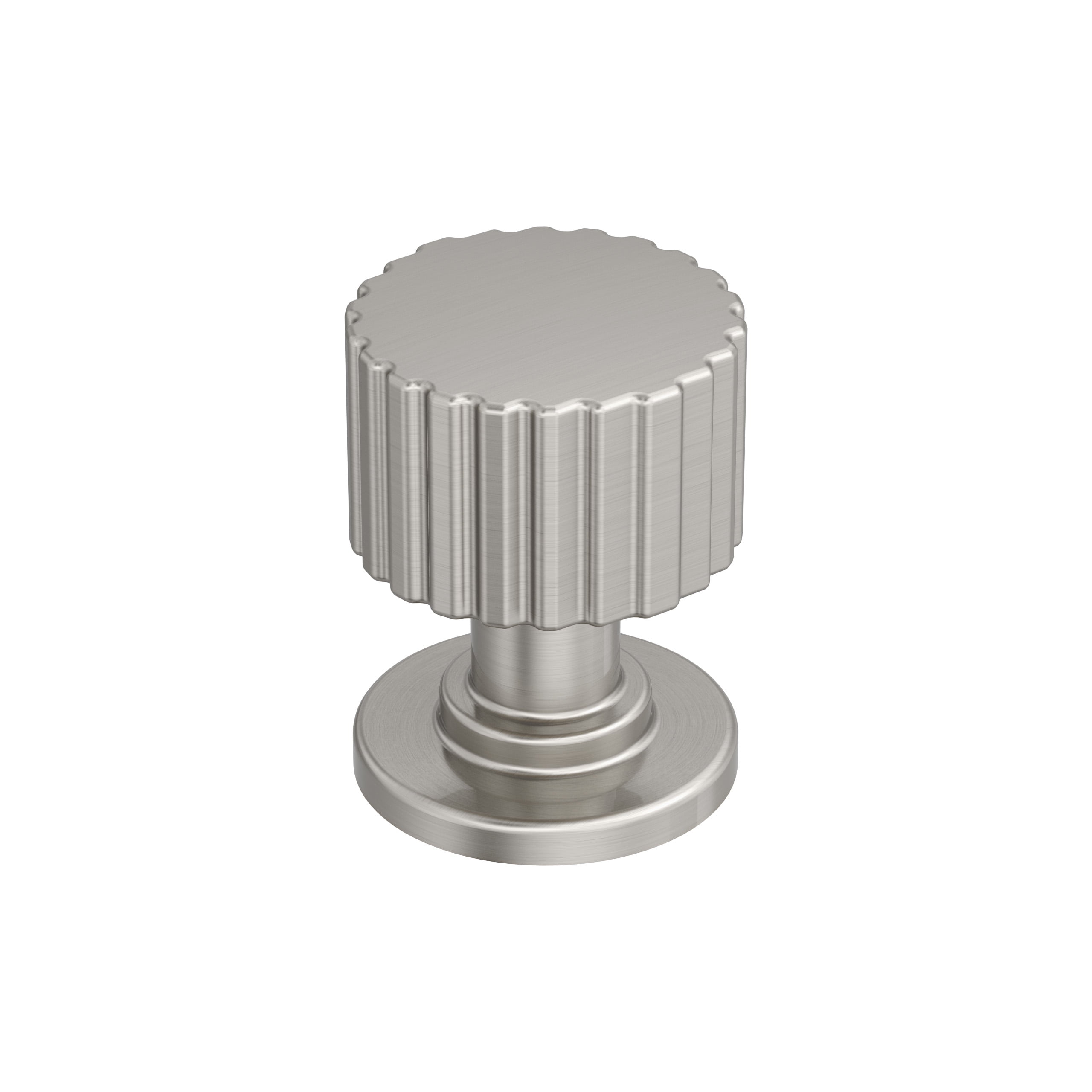 Amerock Ballard 1 inch (25mm) Diameter Satin Nickel Cabinet Knob ...