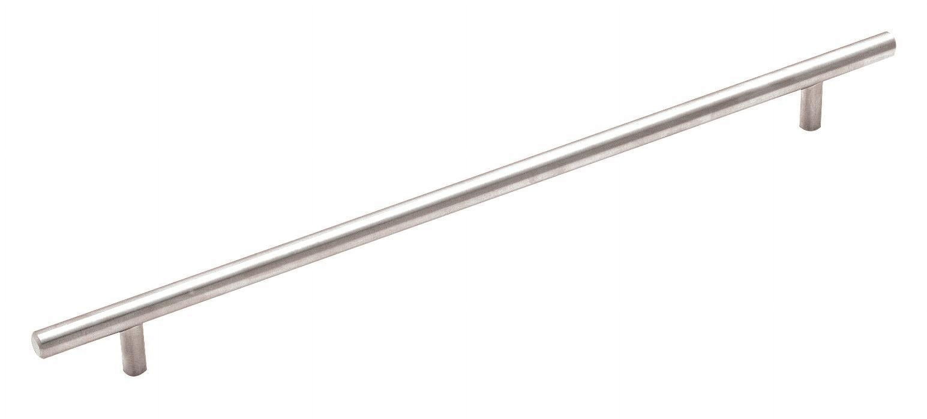 Amerock Bar Pulls 12-5/8 inch (320mm) Center-to-Center Sterling Nickel ...