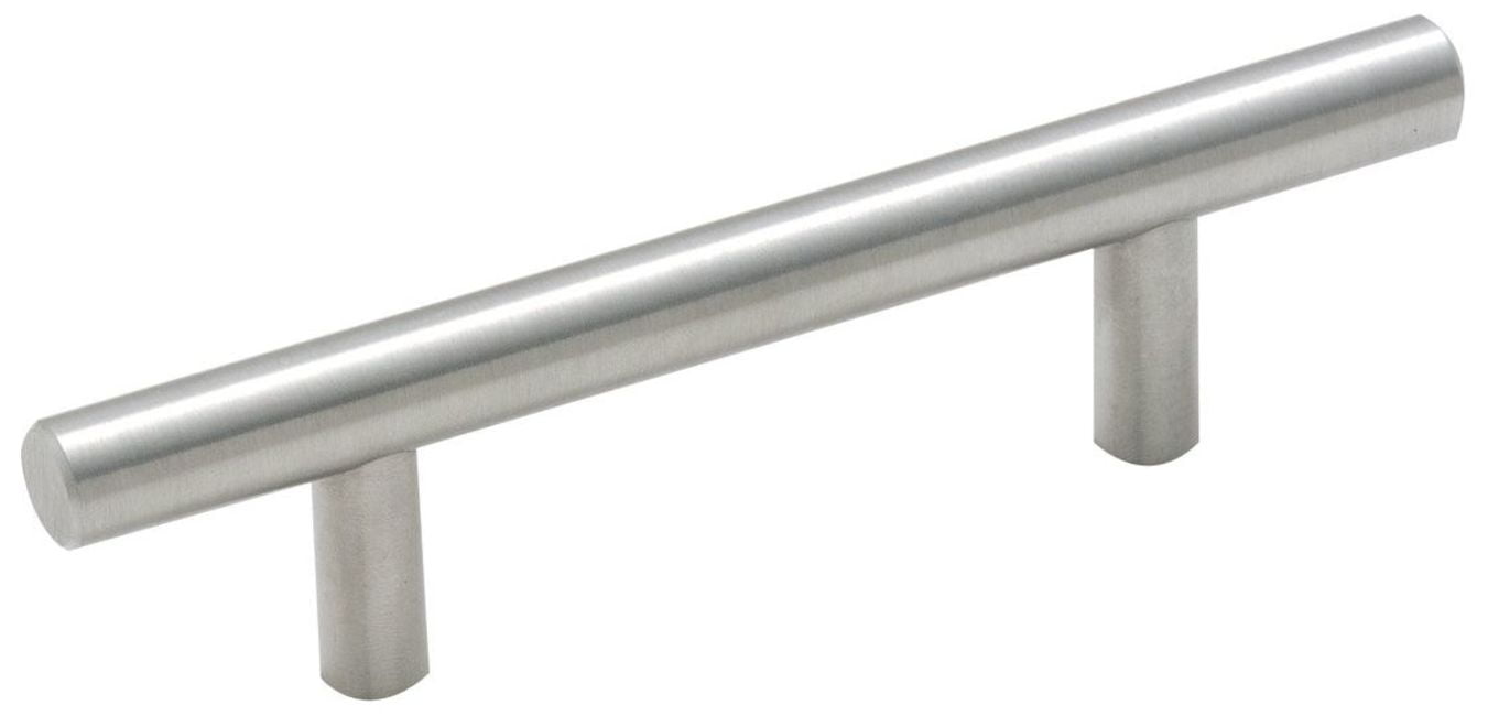 Bar Pulls 3 in (76 mm) Center-to-Center Stainless Steel Cabinet Pull ...