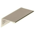 Amerock Bp36573 Edge Pull 3-3/4" Long Finger Cabinet Pull - Nickel ...