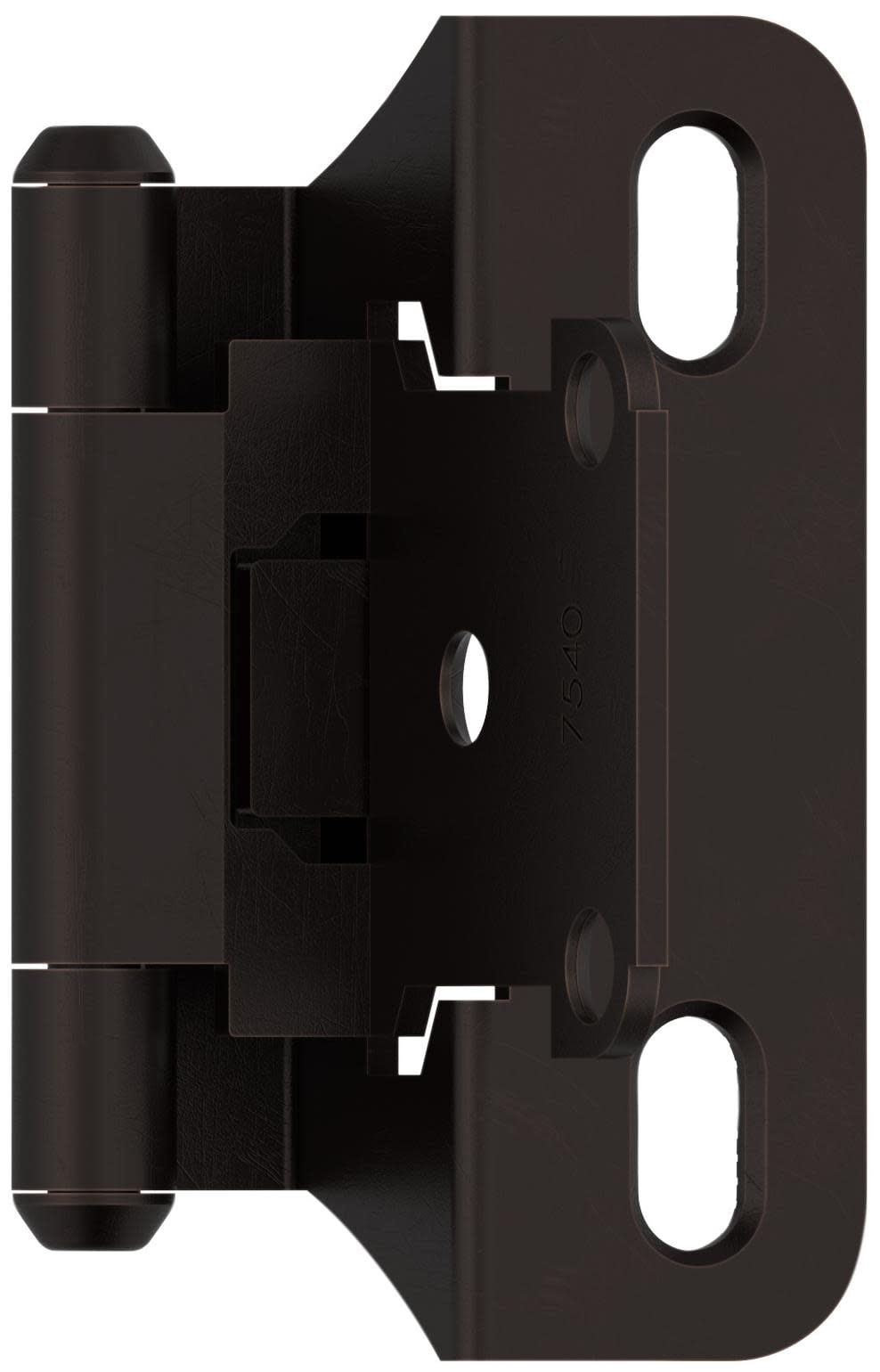 Amerock Bp7566 Functional Hardware 1/4" Overlay Wrap Cabinet Door Hinge ...