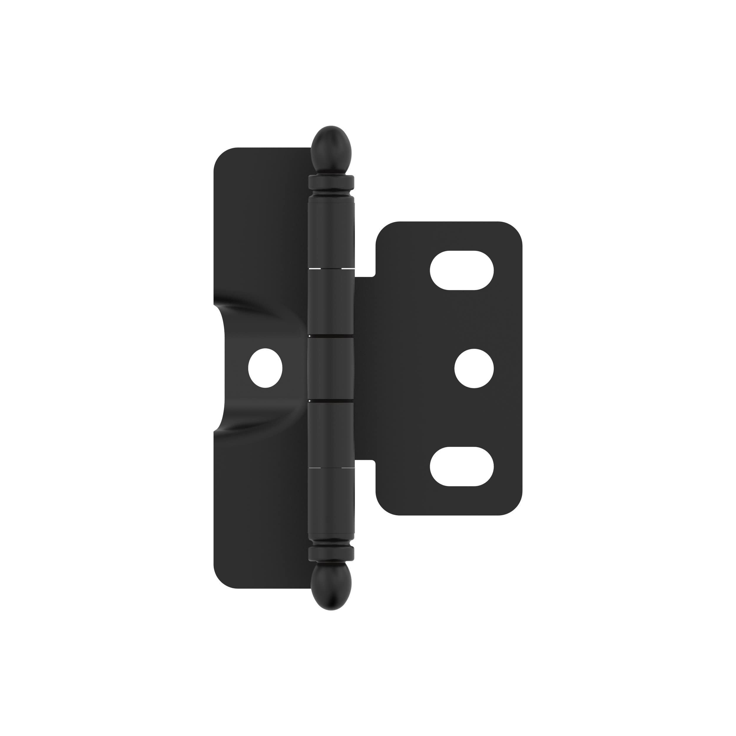 Amerock | Cabinet Hinge | 3/4 in. (19 mm) Door Thickness | Full Inset | Full Wrap | Ball Tip ...