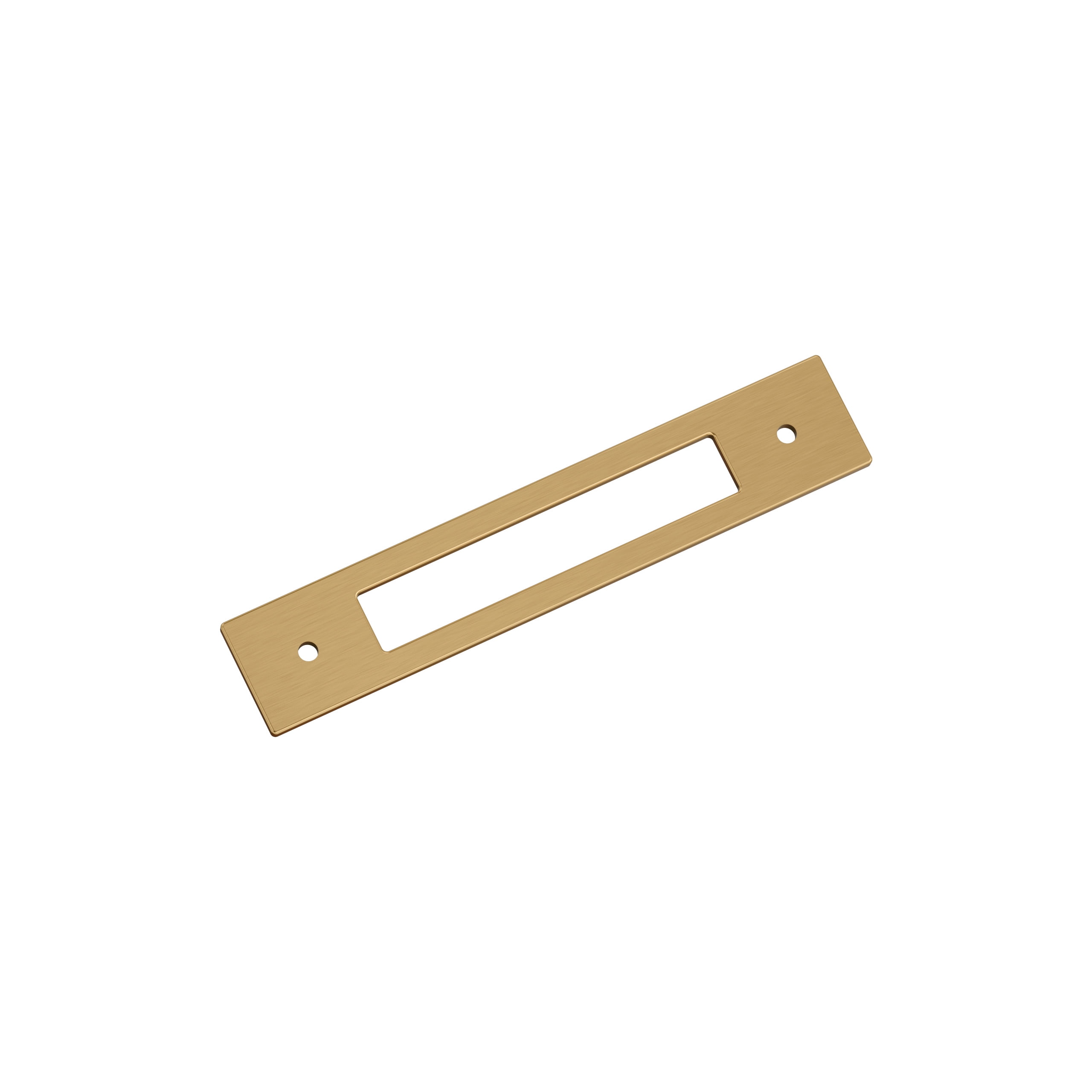 Amerock Medora 5-1/16 inch (128mm) Center-to-Center Rectangle Champagne Bronze Cabinet Pull ...