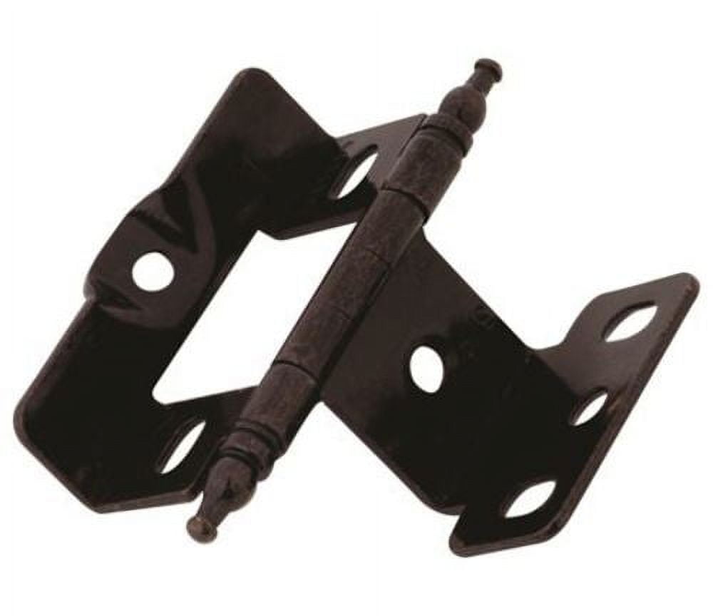 Amerock PK3175TM Functional 3/4" Full Wrap Full Inset Hinge - Walmart.com