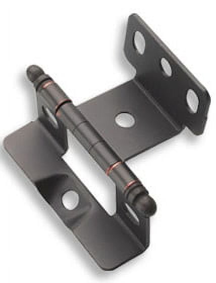 Amerock Pk3175tb Functional Hardware Full Inset Wrap Cabinet Door Hinge ...