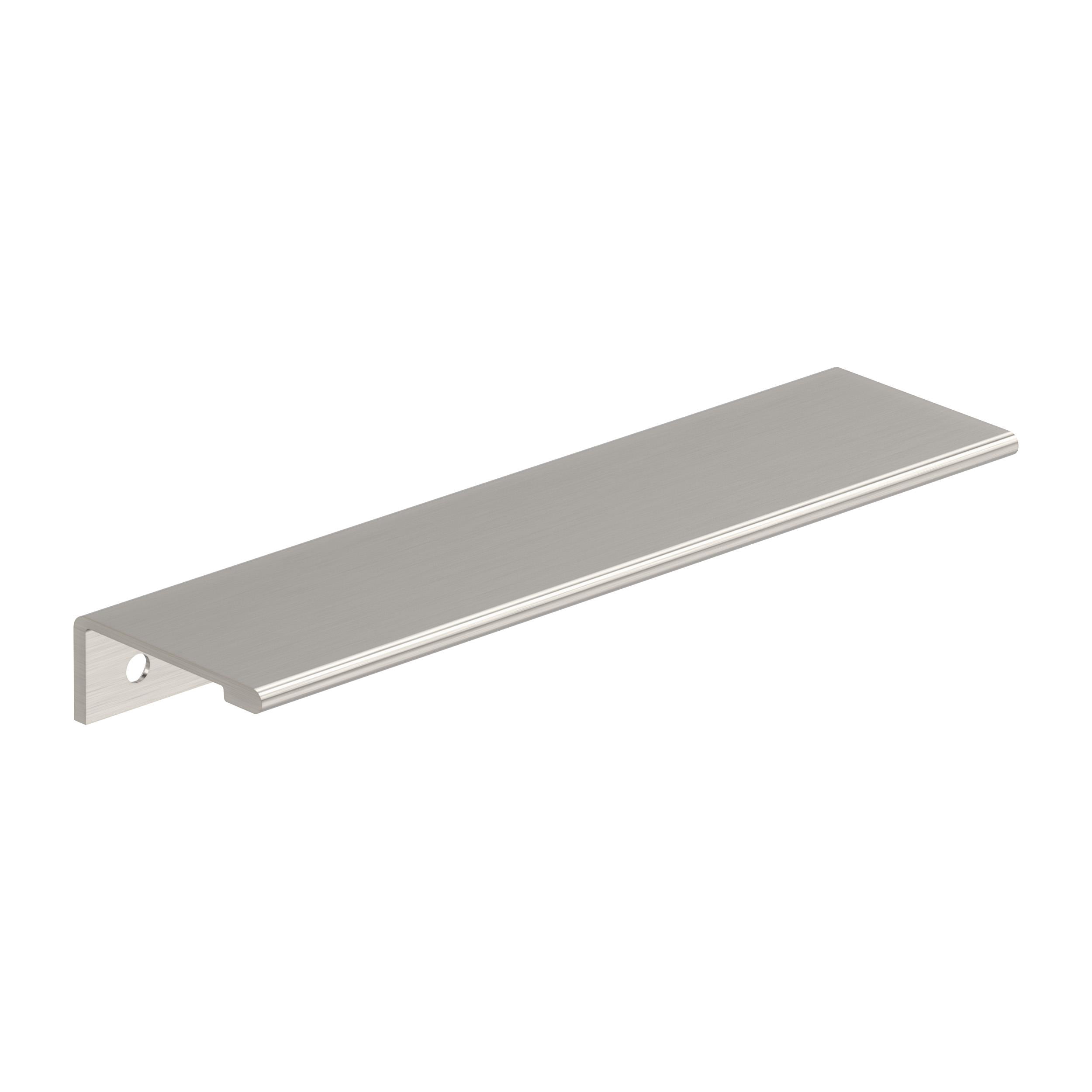 Amerock Streamline II 6 inch (152mm) Length Satin Nickel Cabinet Finger ...