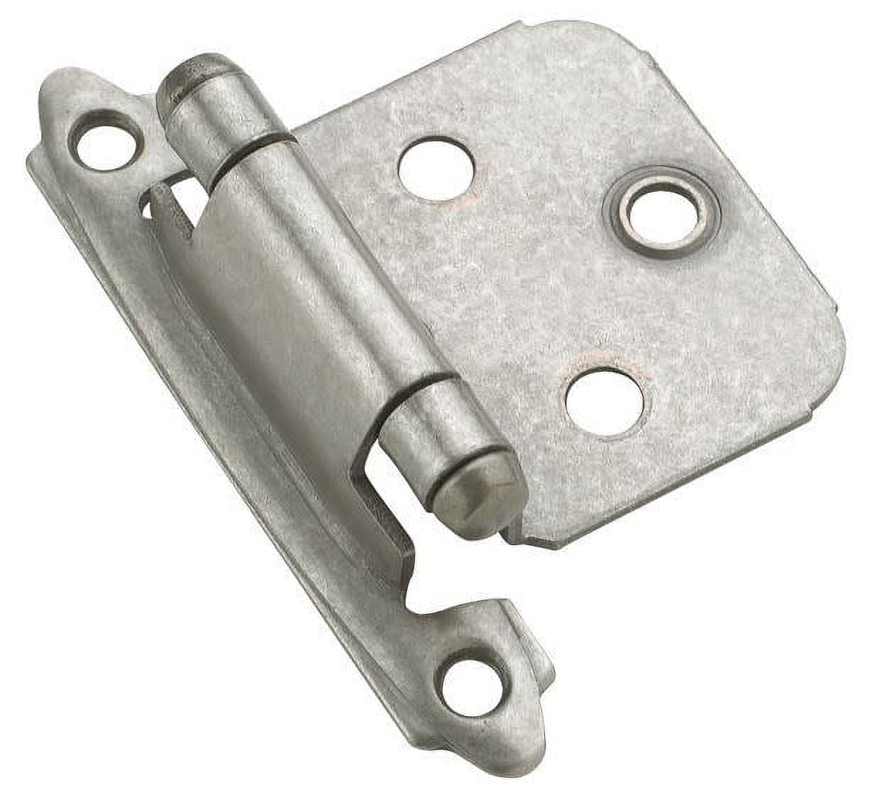 Amerock Variable Overlay Self-Closing, Face Mount Weathered Nickel ...