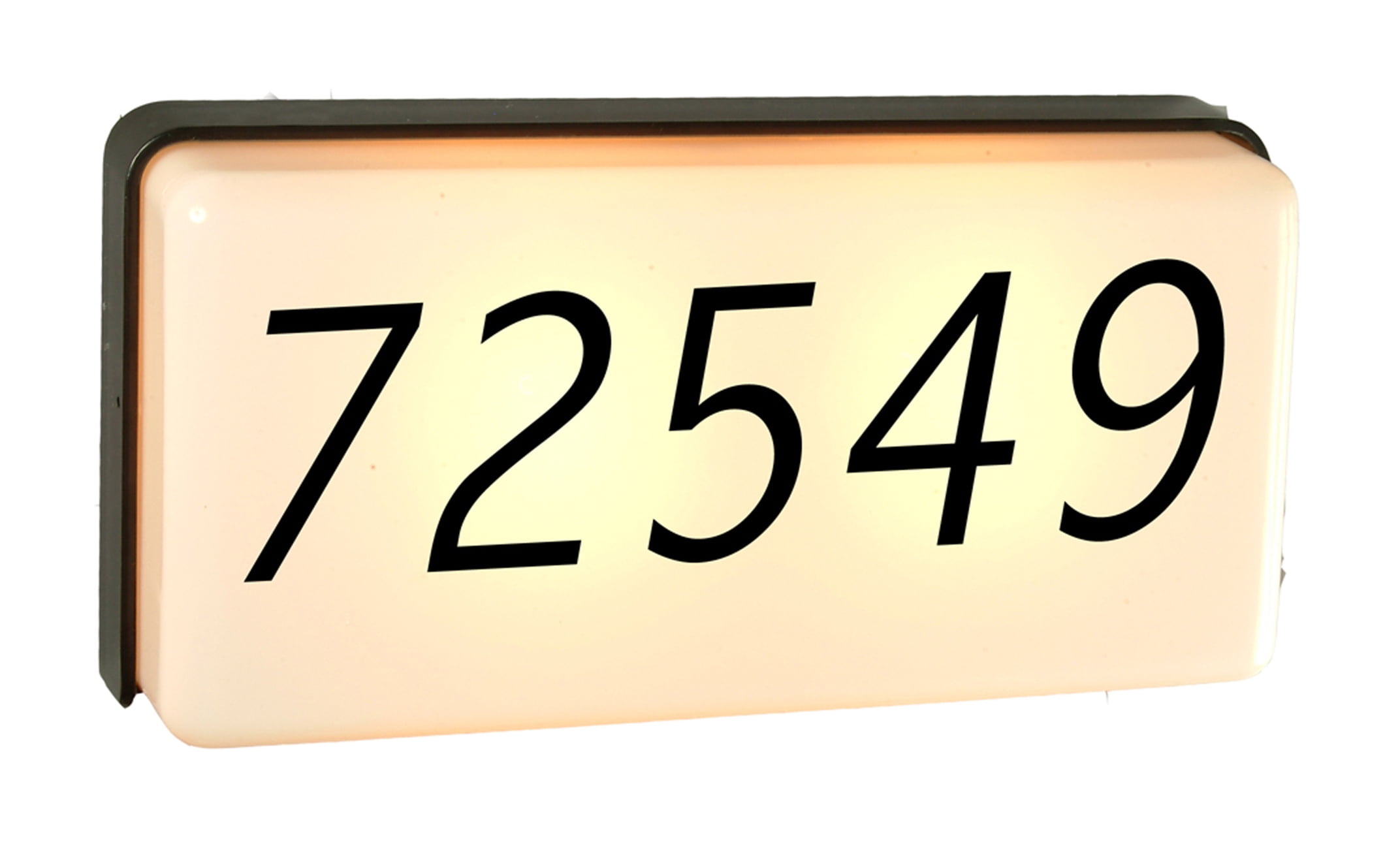 Amertac AL301B 5" X 10" X 2.27" Outdoor Address Light - Walmart.com