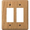 Amertac Westek Amerelle Wood Rocker Decorator Wall Plate - Pack of 6 ...