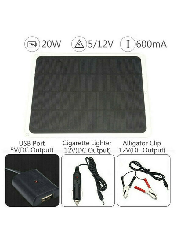 12 Volt Solar Battery Chargers in Car Battery Chargers - Walmart.com