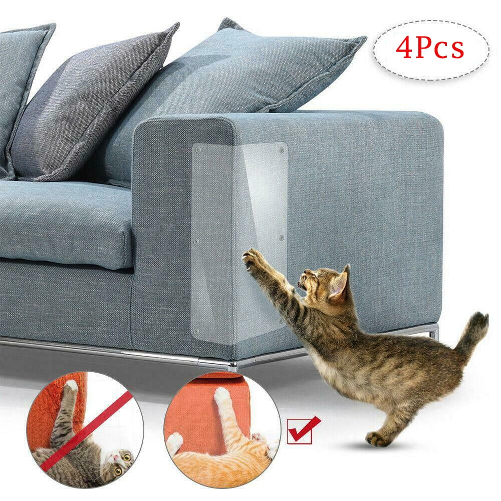 Amerteer 4PCS Furniture Protectors from Cats Stop Pets Scratching ...