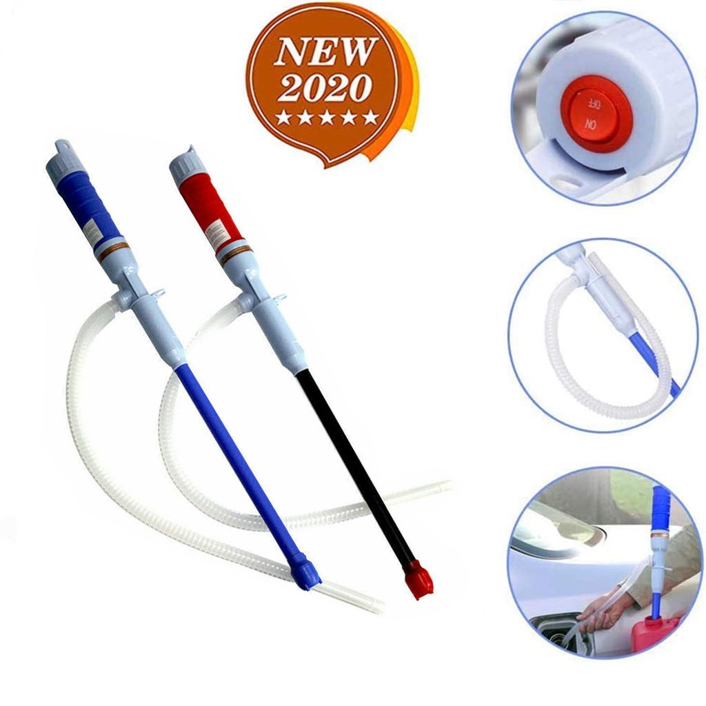 Amerteer Battery Powered Water Diesel Gas Oil Transfer Pump Portable ...