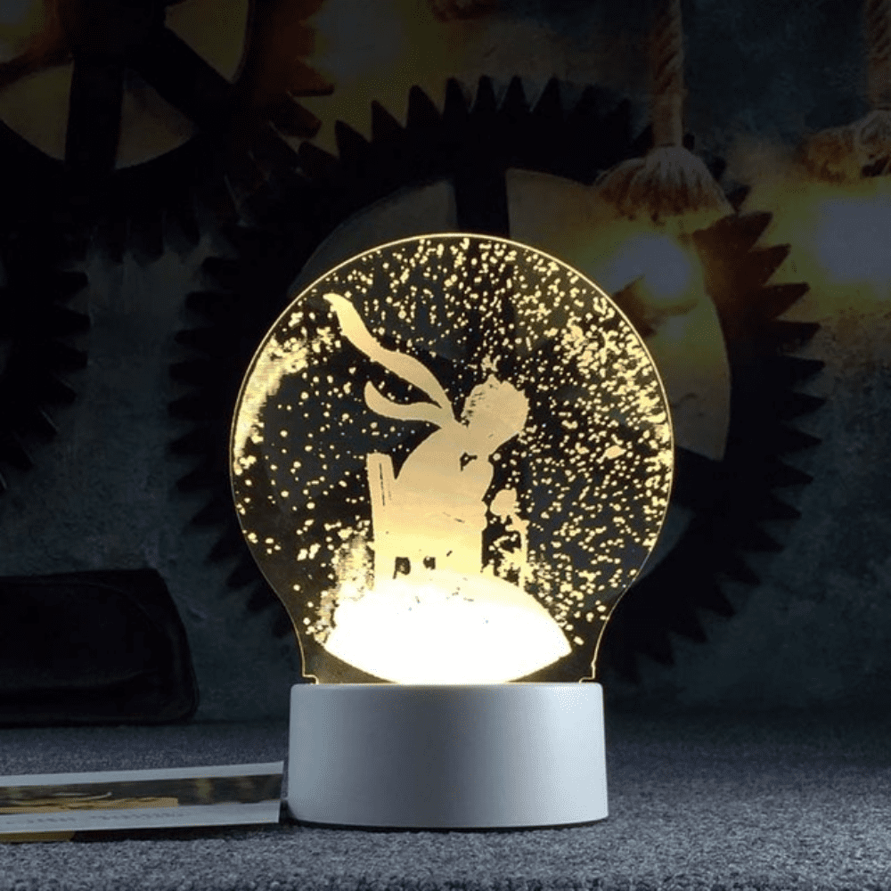 Amerteer LED Night Light - 3D Illusion Lamp 7 Color Change Decor Lamp ...