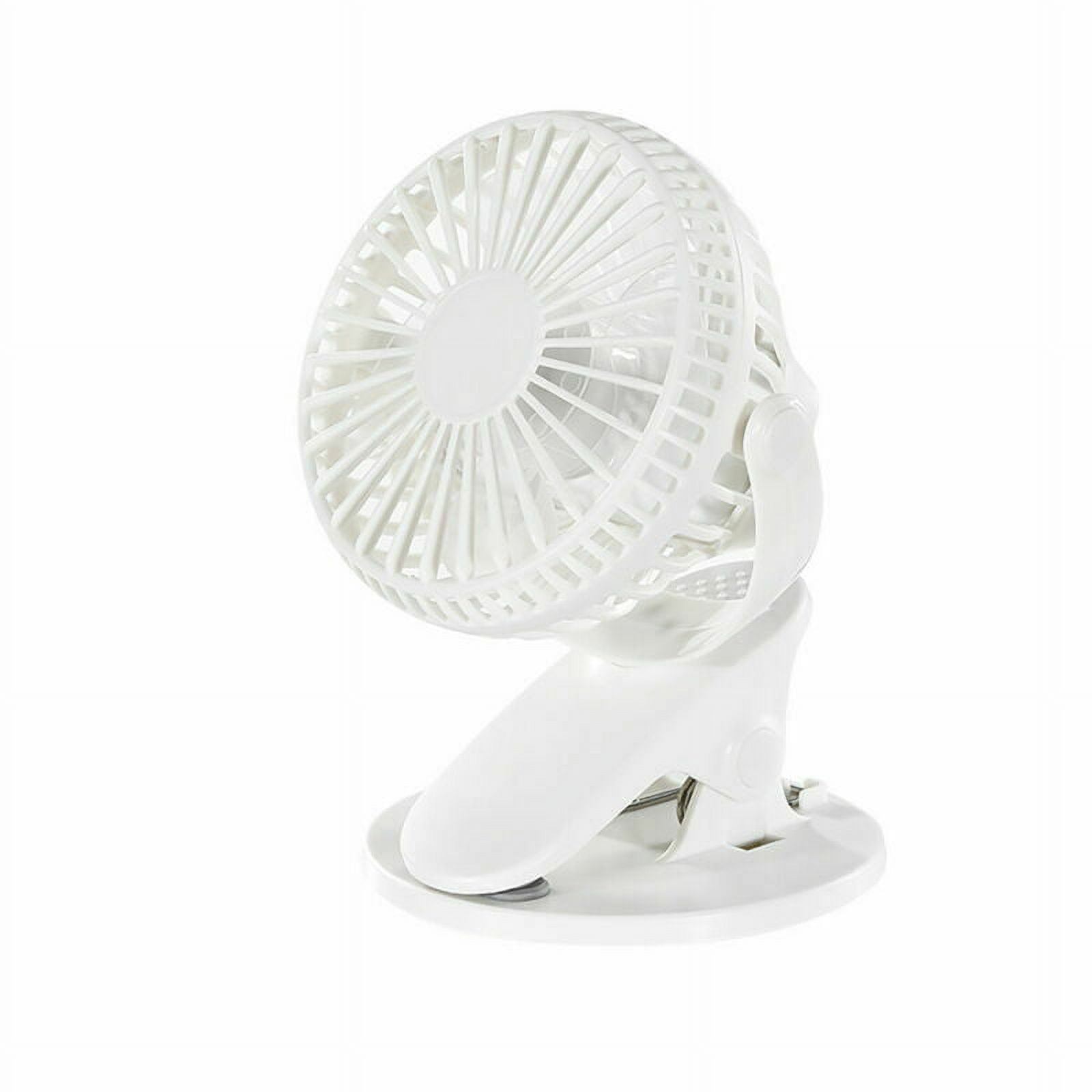 Amerteer Portable USB Rechargeable Mini Cooling Fan Clip On Desk 3 ...