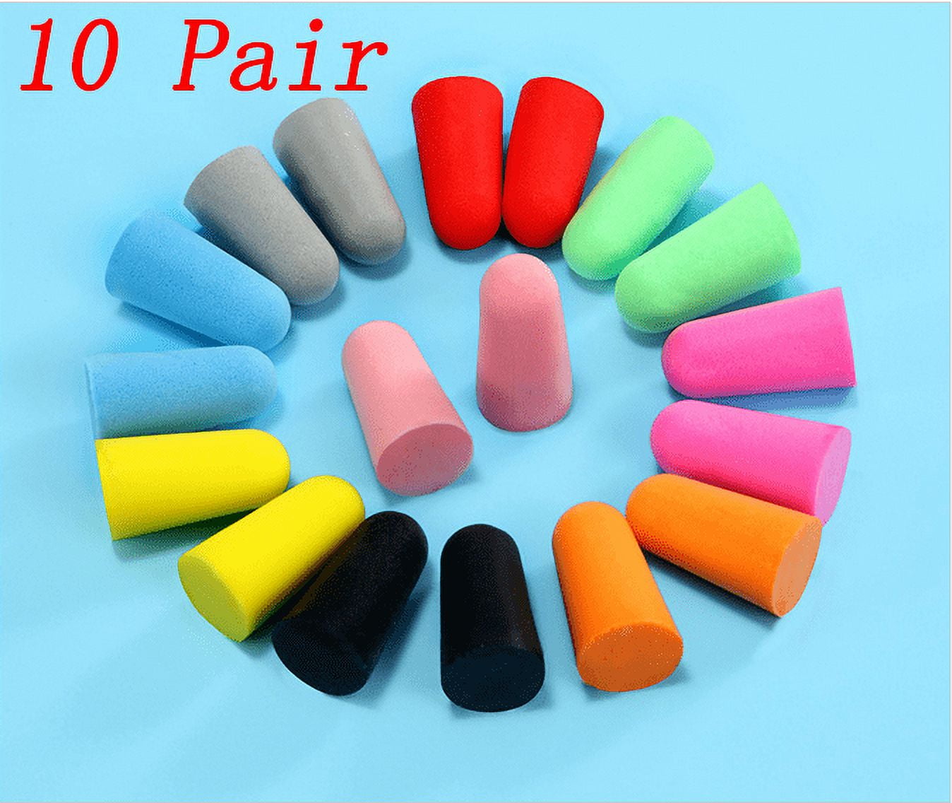 Amerteer Silicone Earplugs - 10Pair, Value Pack – The Original Moldable ...