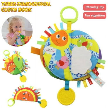 Modern Moments by Gerber Baby Boy Developmental Soft Crinkle Book ...