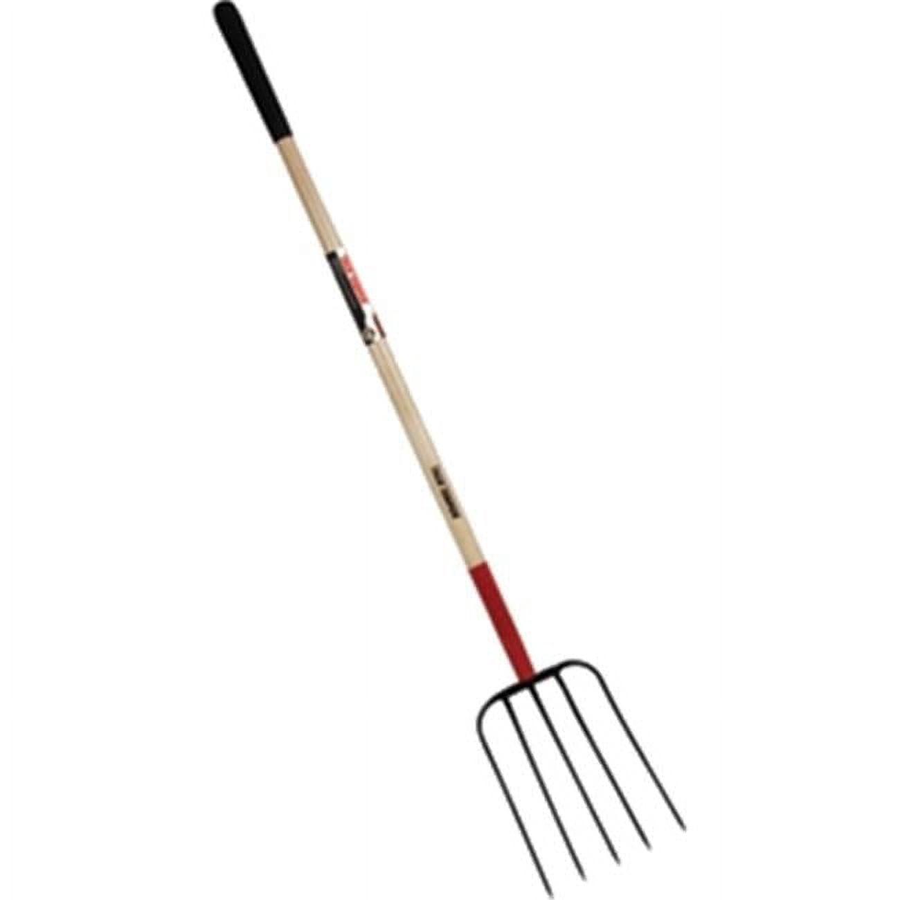 Ames 163033700 5 Tine Manure Fork With Wood Handle - Walmart.com