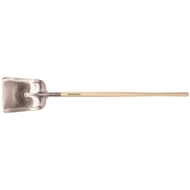 Ames 46 in. General Purpose Lightweight Scoop, Aluminium Blade, Wood ...