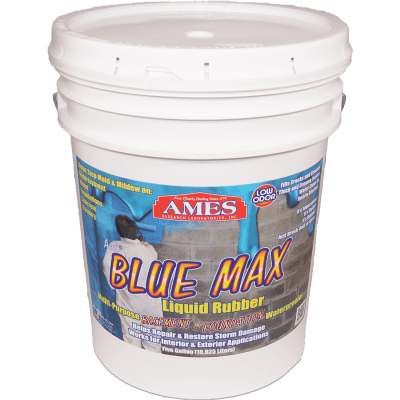 Ames, Liquid Rubber, 5 Gallon, Blue Max Waterproof Sealer - Walmart.com