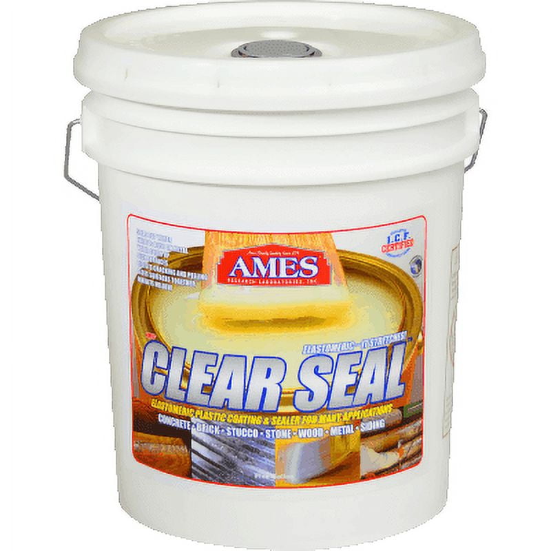 Ames Clear Seal Acrylic Polymer Semi-Clear 5 Gallon - Walmart.com