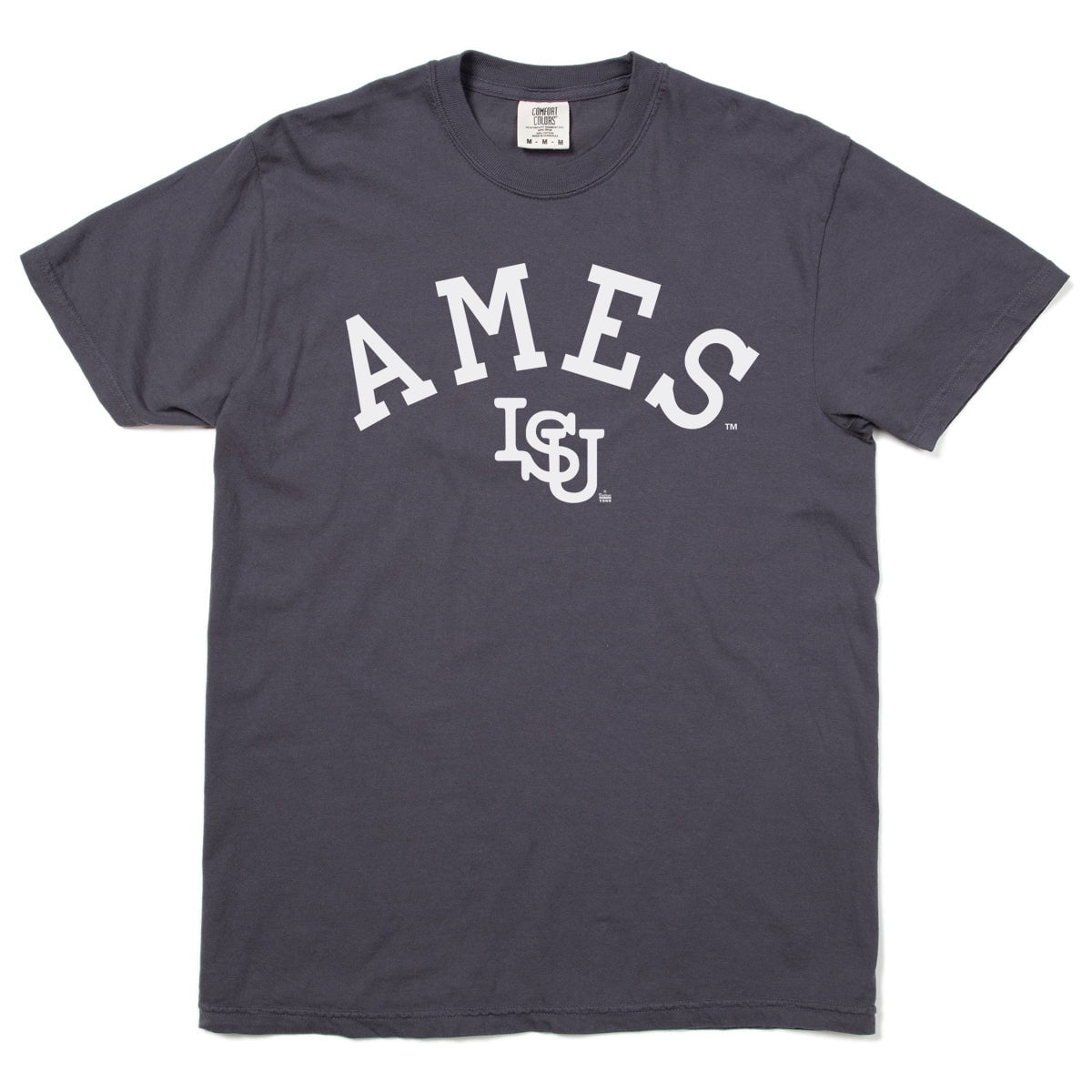 Ames Curved Logo Heavyweight Charcoal TShirt Trending Tee Best Gift ...