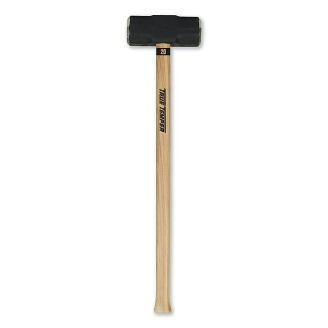 TOUGHSTRIKE™ American Hickory Sledge Hammer, 20 lb, 36 in Handle ...