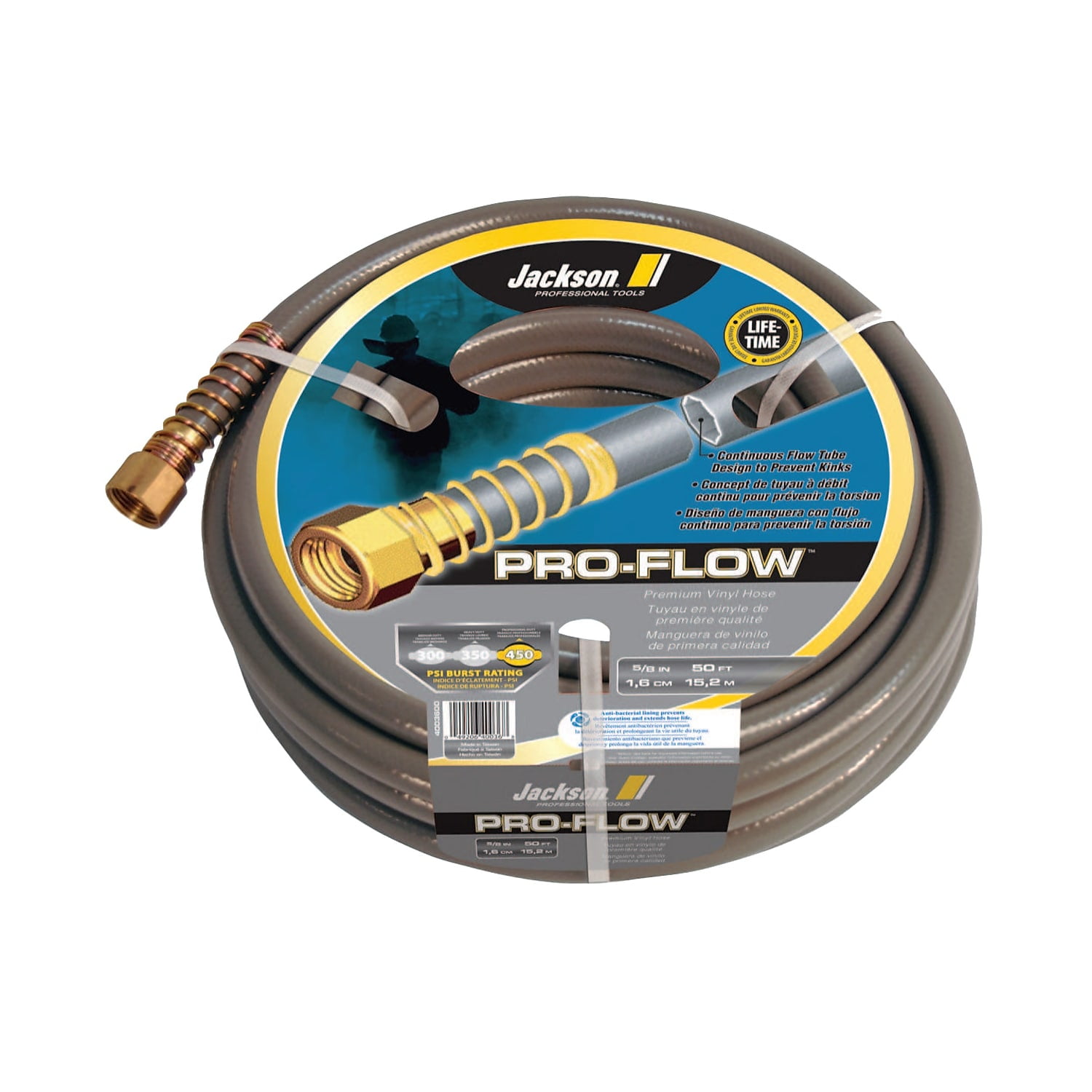 Ames True Temper Pro-Flow Commercial Duty Hoses, 3/4 in X 50 ft ...