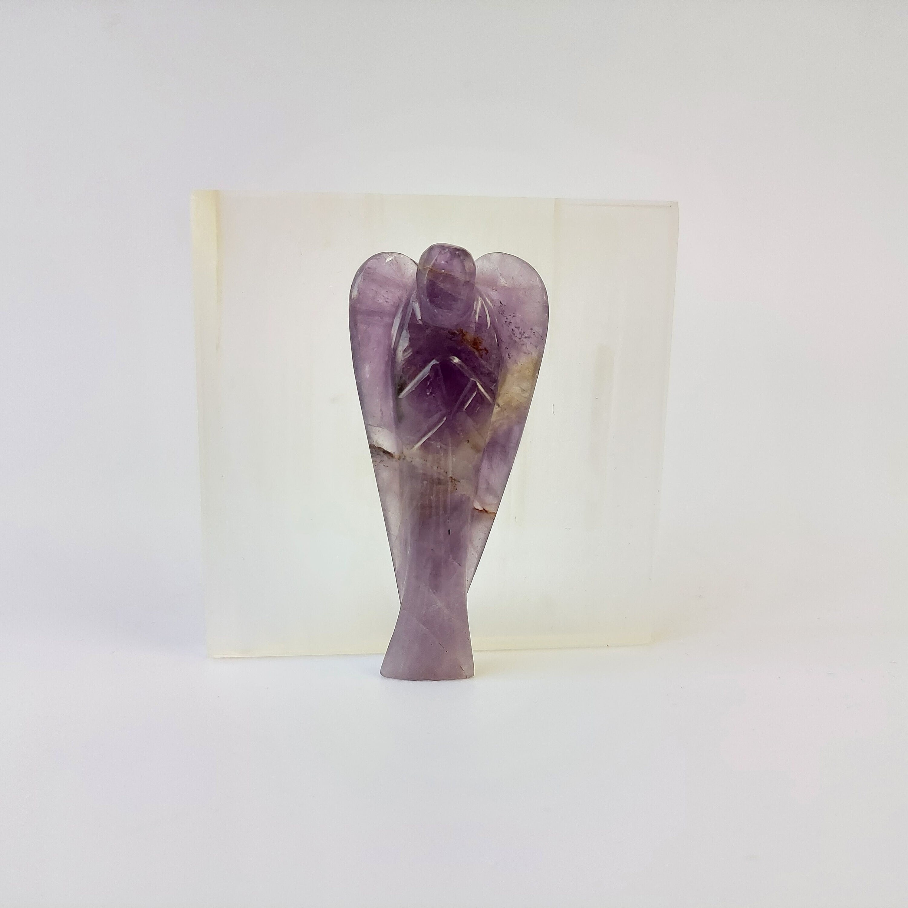 Amethyst Angel | Chakra Crystal Figurine | Pocket Angel | Healing ...