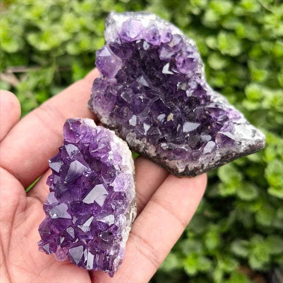 Amethyst Clusters, Natural Raw Amethyst Geode Healng Crystals Stone ...