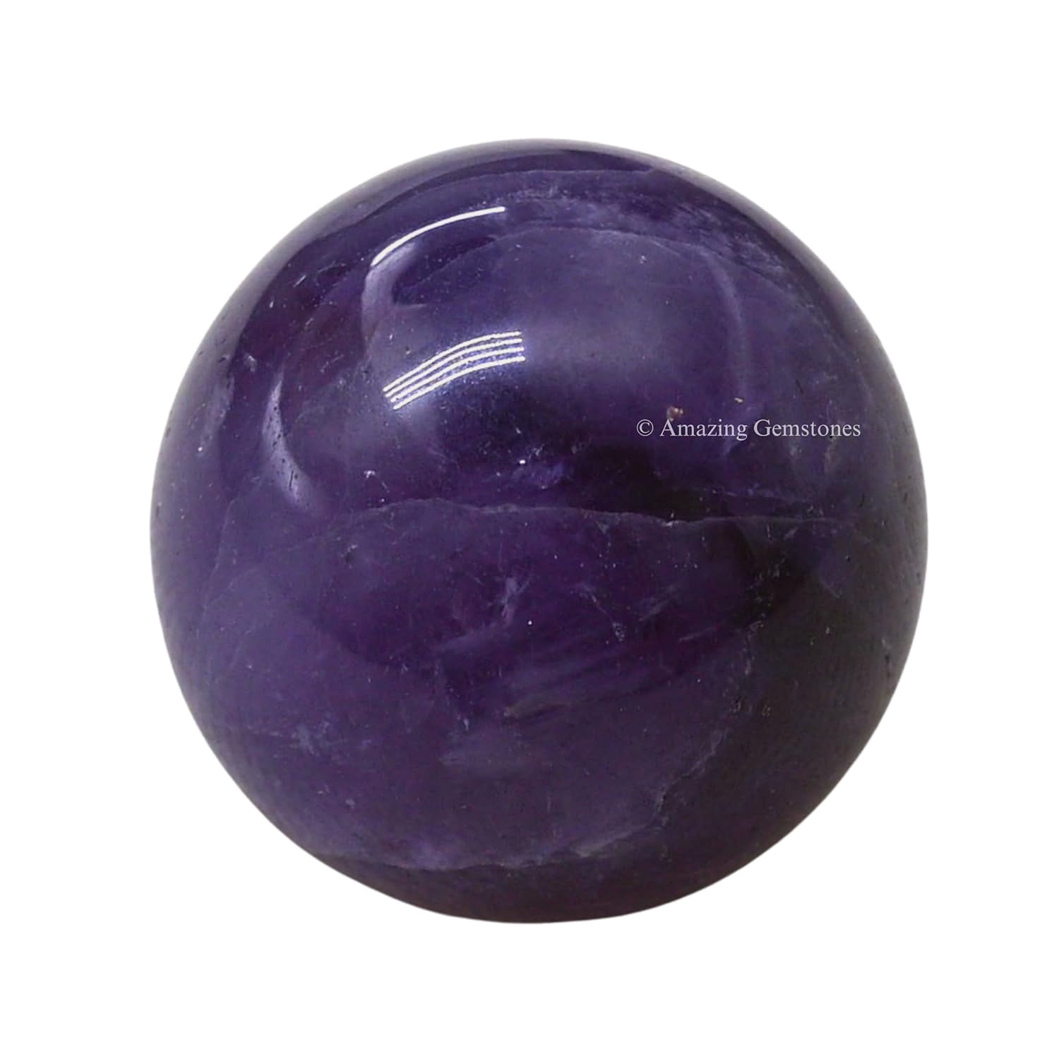 Amethyst Crystal Ball - 1" Inches Crystal Sphere Meditation Balls for ...