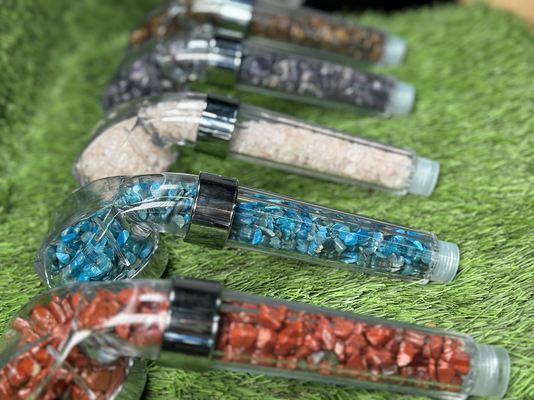 Amethyst Crystal Shower Head / High-pressure handheld shower head ...