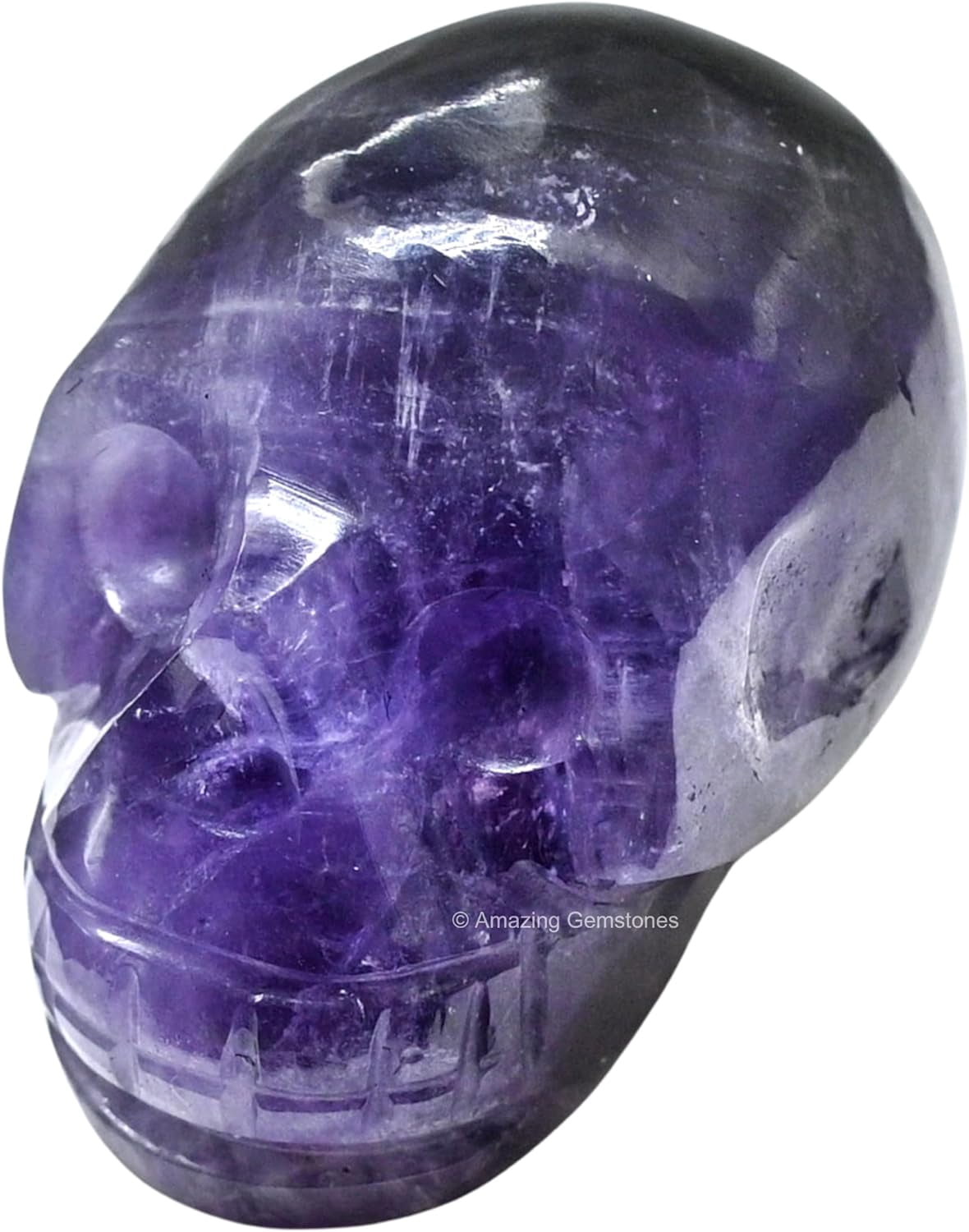 Amethyst Crystal Skull - Mini Skulls for Healing - Walmart.com