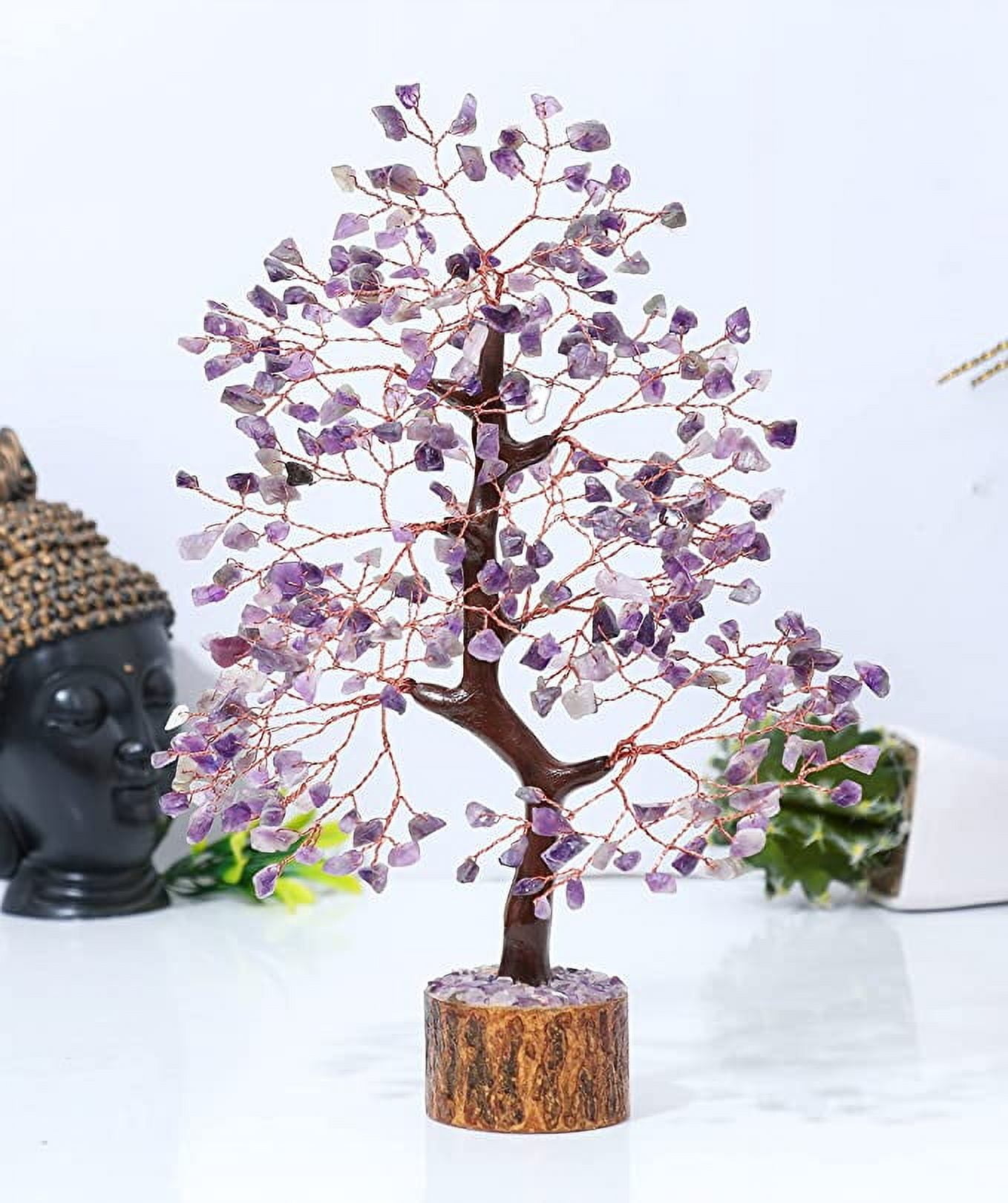 Amethyst Crystal Tree Positive Energy - Real Natural Amethyst Crystals ...