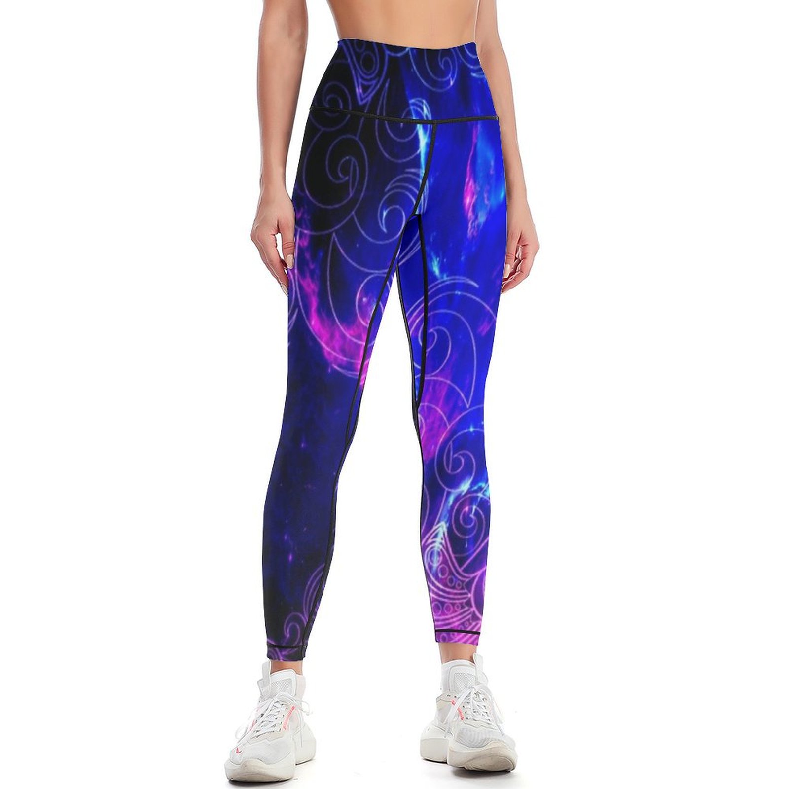 Amethyst Iridescent Koi Leggings for fitness Clothing fitness sports ...