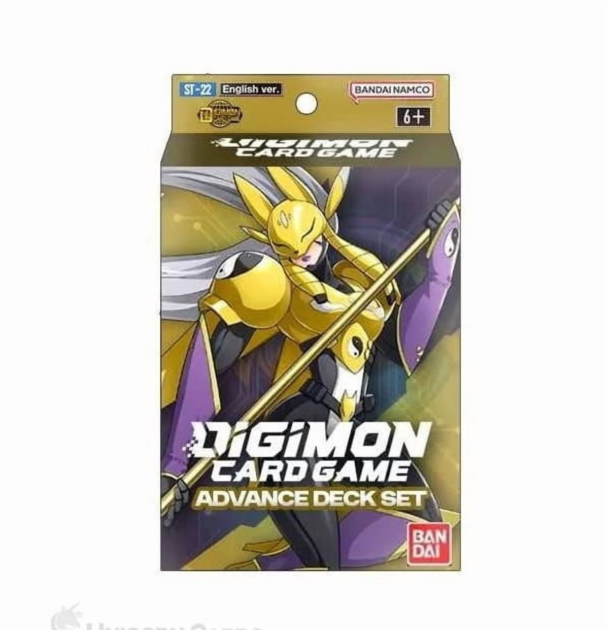 Digimon TCG Amethyst Mandala Advanced Starter Deck (ST-22) - 54 Cards ...