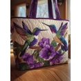 Amethyst Pair Quilted Tote Bag - Walmart.com