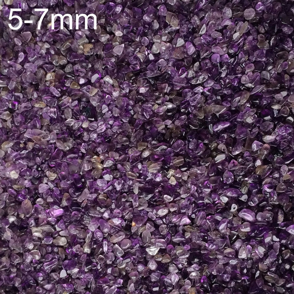 Amethyst Small Tumbled Chips Crushed Stone Healing Reiki Crystal Reiki ...
