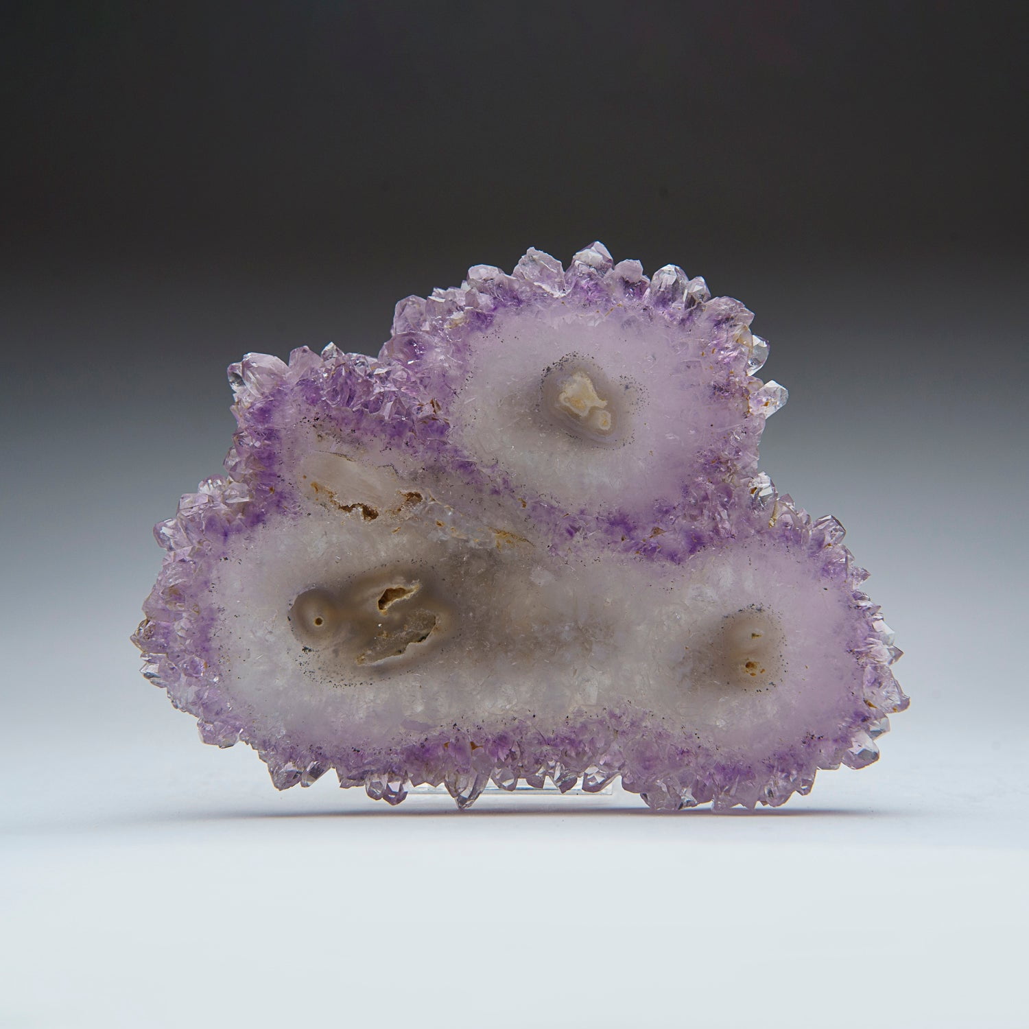 Amethyst Stalactite Slice from Uruguay (233.7 grams) - Walmart.com